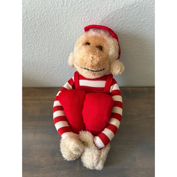 Pappagallo | Toys | Vintage Pappagallo Knee Hugger Monkey Plush Stuffed ...